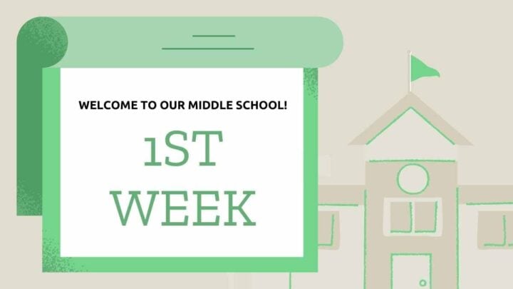 First Week of School. Free PowerPoint Template — SlidesCarnival