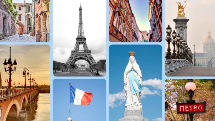French-Themed Background . Slides Template — SlidesCarnival