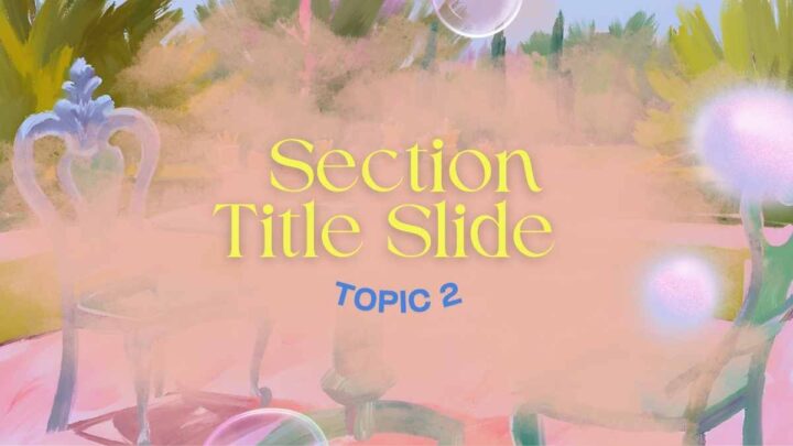 Nature Spring Background. Free Slides Template — SlidesCarnival