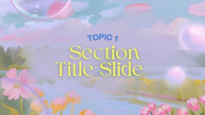 Nature Spring Background. Free Slides Template — SlidesCarnival
