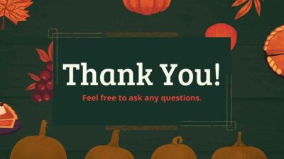 Pumpkin Autumn Background. Free PPT & Google Slides Template ...