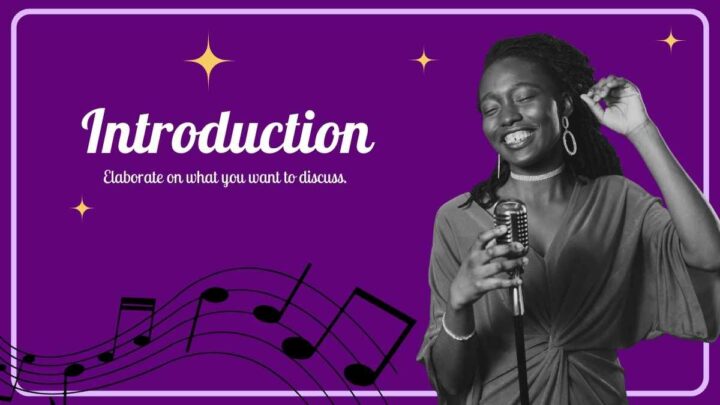 All About Gospel Music. Free Presentation Template — SlidesCarnival