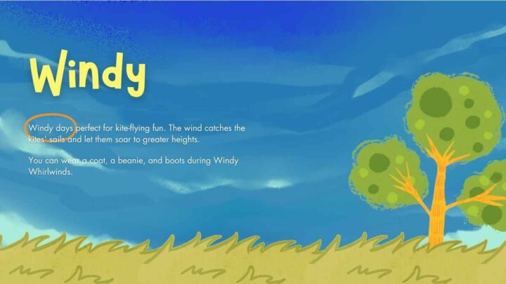 All About Weather Lesson for Elementary. Free Lesson Slides Template ...