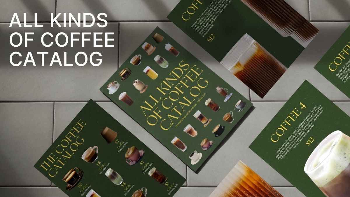 All Kinds of Coffee Catalog: Celebrating International Coffee Day. Free ...