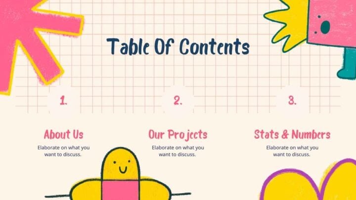 Animated Diagrams for Education Beige Creative Fun School. Free ...