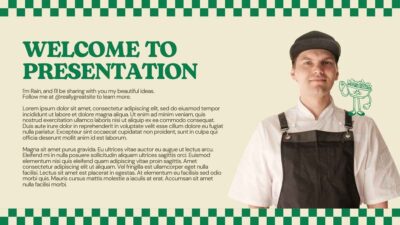 Fast Food Truck Company Profile. Free Presentation Template ...