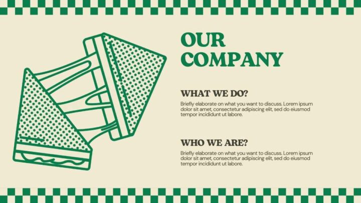 Fast Food Truck Company Profile. Free Presentation Template ...