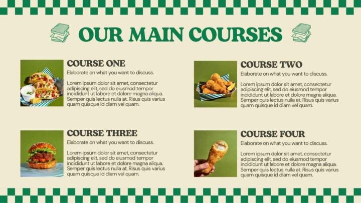 Fast Food Truck Company Profile. Free Presentation Template ...