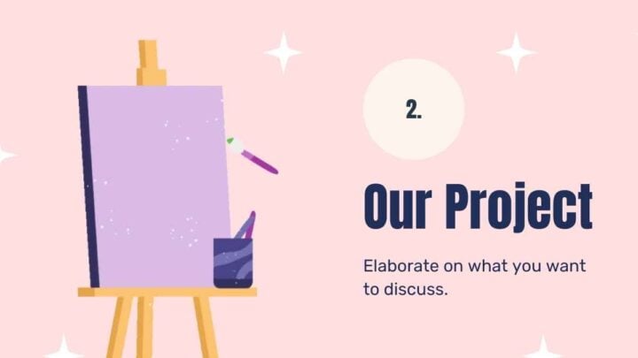 Animated Mind Maps for Class Education. Free Presentation Template ...
