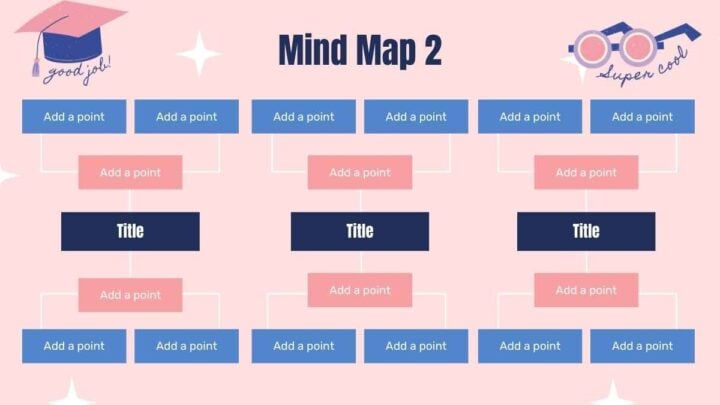 Animated Mind Maps for Class Education. Free Presentation Template ...