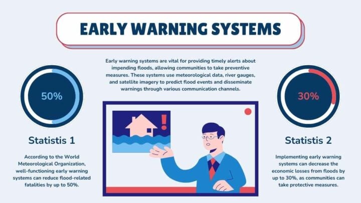 Natural Disasters: Causes of Flooding. Free Slides Template ...