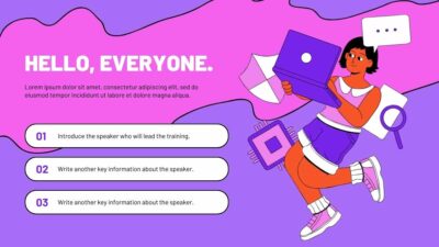 New Employee Training. Free Slides Template — SlidesCarnival