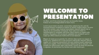 Paper Airplanes Lesson for Kids Infographics. Free Slides Template ...