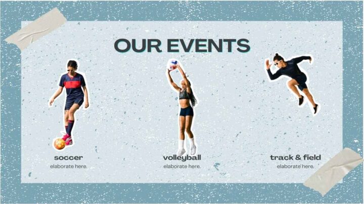 Sports Week Newsletter. Free Slides Template — SlidesCarnival
