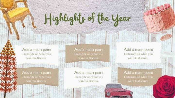 Animated Vintage Yearbook. Free Presentation Template — SlidesCarnival