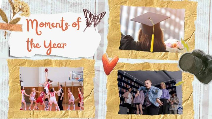 Animated Vintage Yearbook. Free Presentation Template — SlidesCarnival