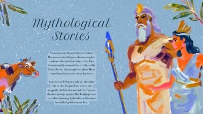 Ancient Greek Goddess: Hera. Free Presentation Template — SlidesCarnival