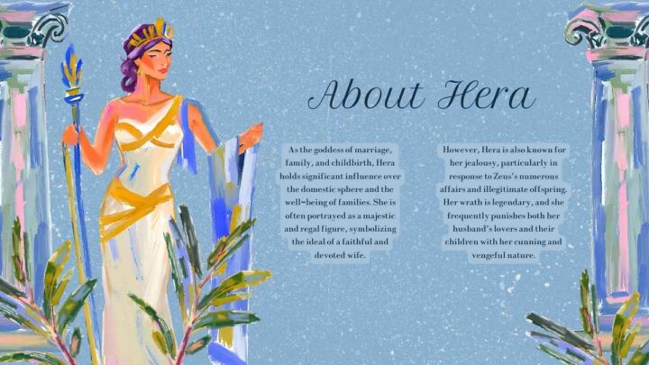 Ancient Greek Goddess: Hera. Free Presentation Template — SlidesCarnival