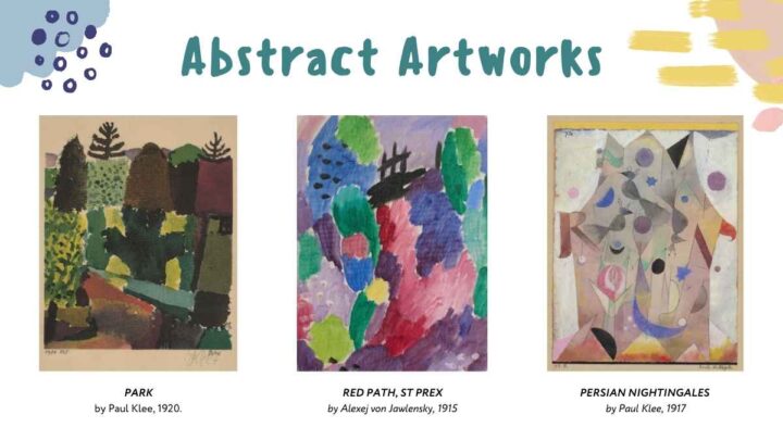 Artistic Introduction to Abstract Art. Free Presentation Template ...