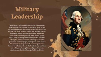 Presidency Of George Washington Biography . Free PPT & Google Slides ...