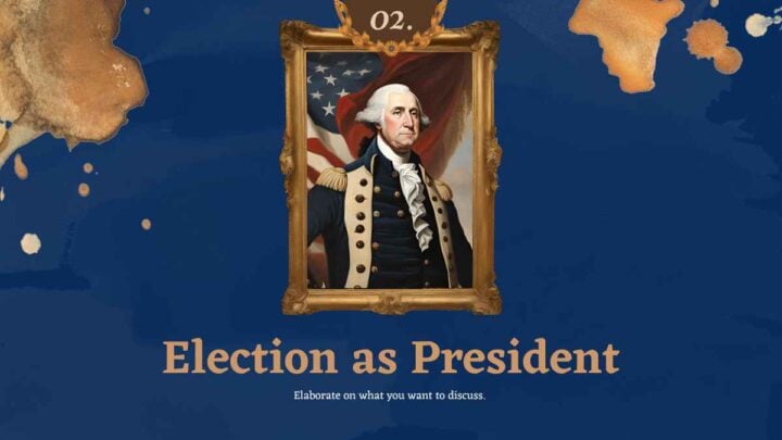 Presidency Of George Washington Biography . Free PPT & Google Slides ...