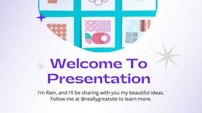Blue and Violet Creative Agency Pitch Deck. Free Presentation Template ...