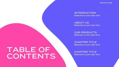 Organic Shapes Design for Business. Slides Template — SlidesCarnival