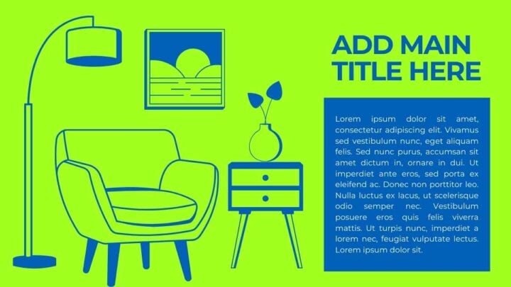 Interior Design Background. Free PPT & Google Slides Template ...