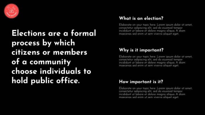 Election. Free PPT & Google Slides Template — SlidesCarnival