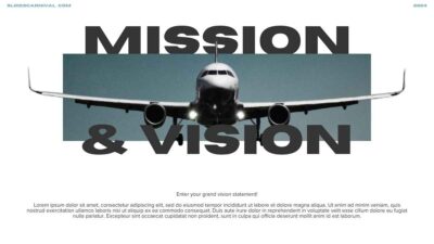 Private Jet Pilot Training Workshop. Free Slides Template — SlidesCarnival