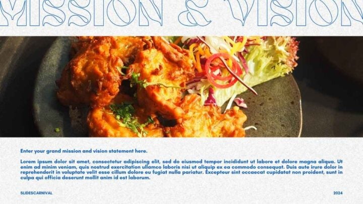 Restaurant Advertising Campaigns. Free Slides Template — SlidesCarnival