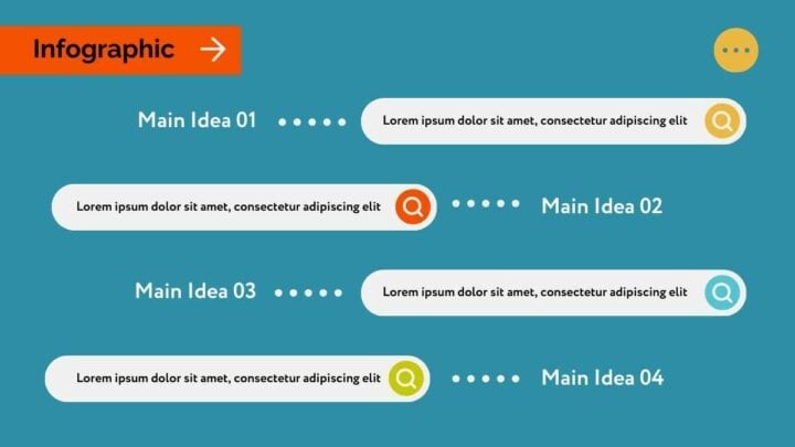 4 Step Cycle Infographic. Free Infographics Template — SlidesCarnival