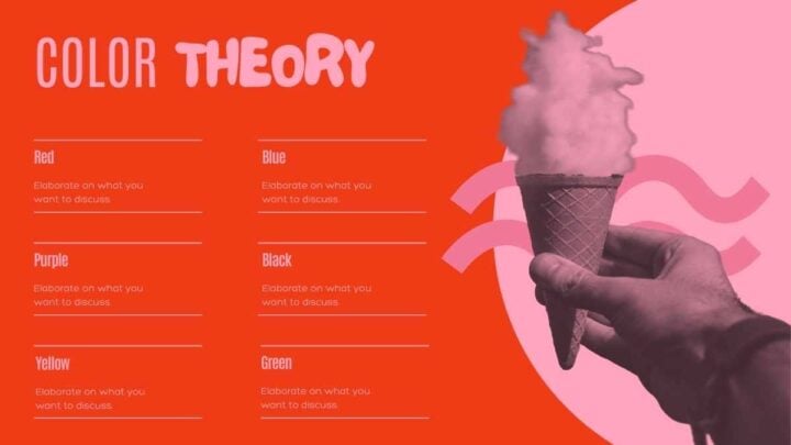 Graphic Design Slides Board. Free Slides Template — SlidesCarnival
