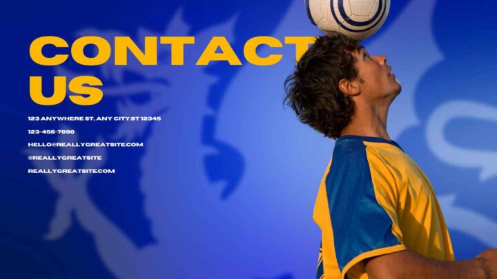 College Soccer Players Profile . Slides Template — SlidesCarnival