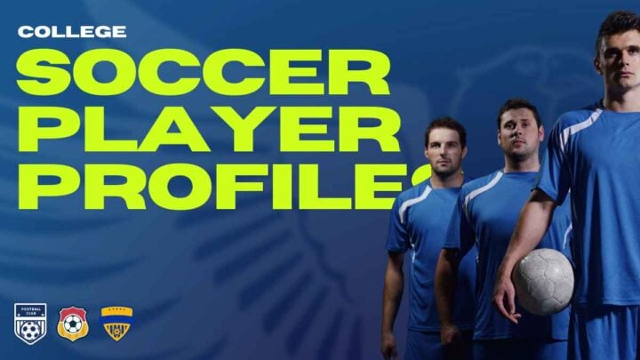 College Soccer Players Profile . Slides Template — SlidesCarnival
