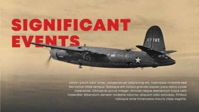 War Background. Slides Template — SlidesCarnival