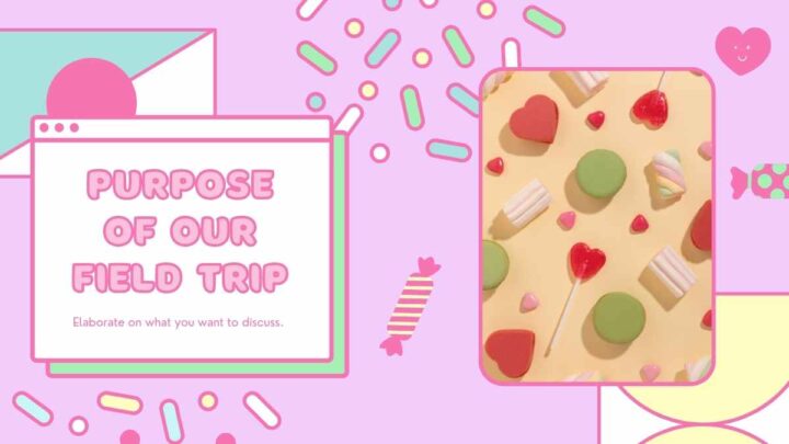 Retro Candy Factory Field Trip. Free Presentation Template — SlidesCarnival