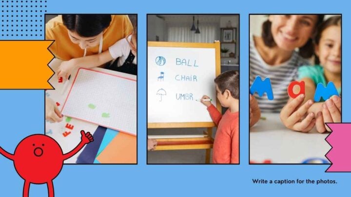 Bright and Vivid Colors Cute Characters Language School Newsletter ...