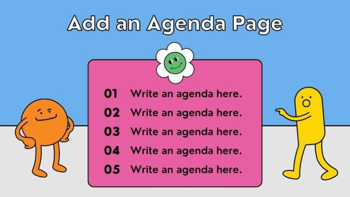 Bright and Vivid Colors Cute Characters Language School Newsletter ...
