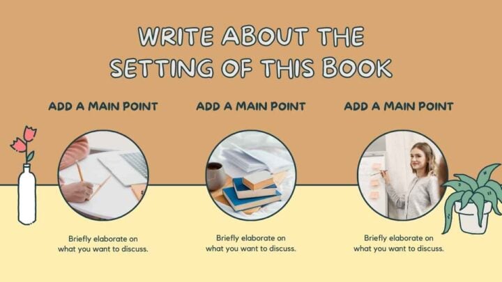 Animated Illustrative Literature Lesson Plan For Middle School. Free ...