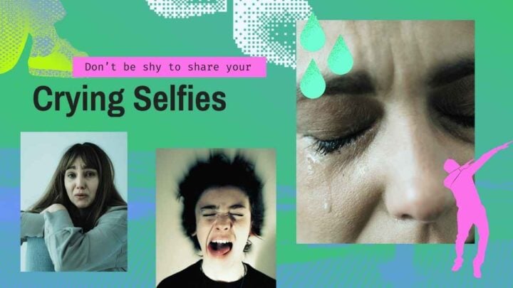 Crying Wrapped. Free PPT & Google Slides Template — SlidesCarnival