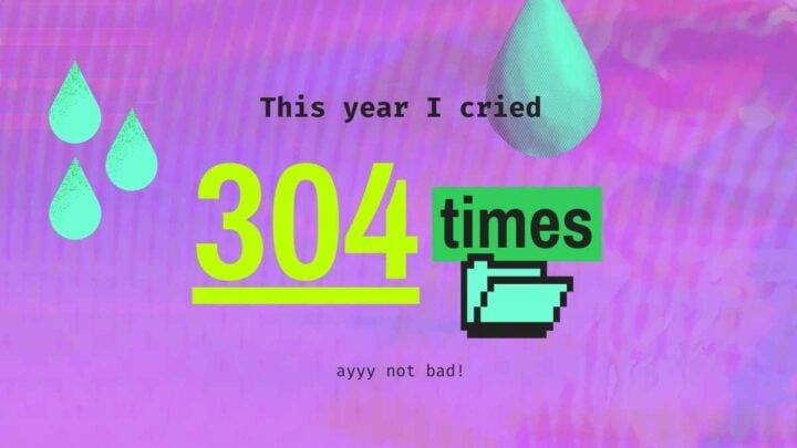 Crying Wrapped. Free PPT & Google Slides Template — SlidesCarnival