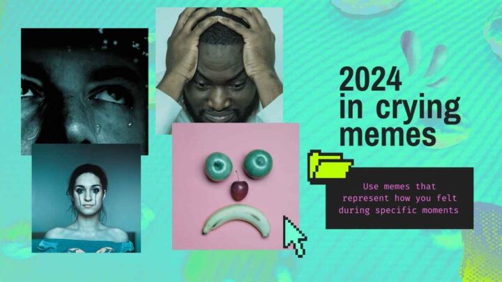 Crying Wrapped. Free PPT & Google Slides Template — SlidesCarnival