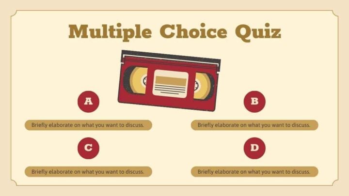 Illustrative Guess The Movie Game. Free PPT & Google Slides Template ...