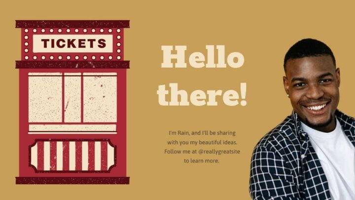Illustrative Guess The Movie Game. Free PPT & Google Slides Template ...