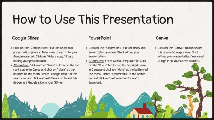 Cartoon Open Book. Free PPT & Google Slides Template — SlidesCarnival