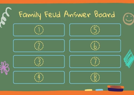 Family Feud Answer Board Background. Free PPT & Google Slides Template ...