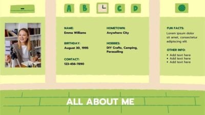 Teacher Self Introduction All About Me Teacher. Free PPT & Google ...