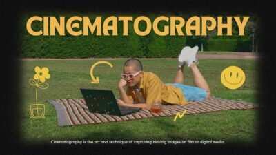 Cinematic Doodle TV and Film Moodboard. Free Presentation Template ...