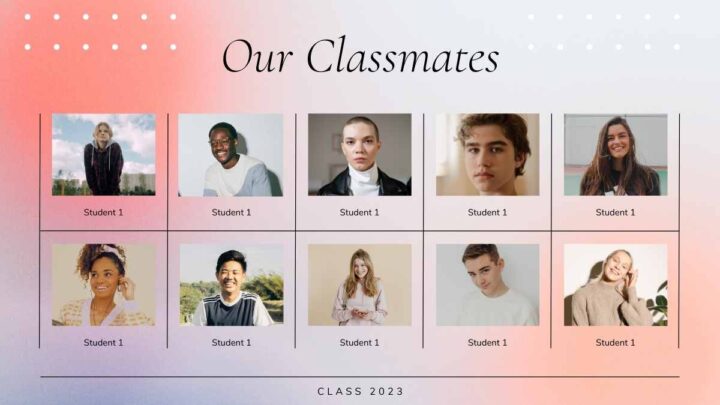 Classic Minimal Yearbook. Free PPT & Google Slides Template ...
